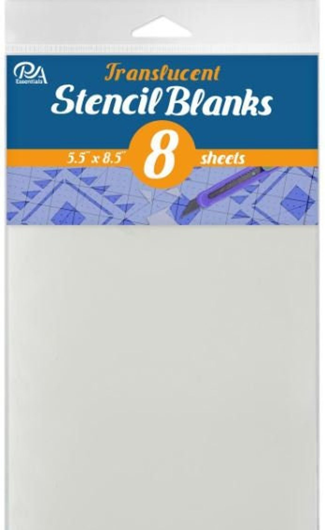 PA Essentials - Blank Translucent Stencil Sheets - Etsy