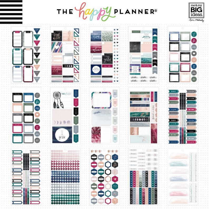 Me and My Big Ideas - the Happy Planner - Value Pack Stickers - Free ...