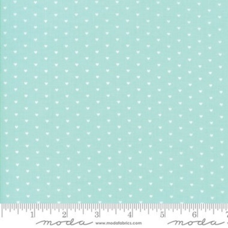 Moda Fabric the Good Life Bonnie & Camille Aqua 55154 - Etsy