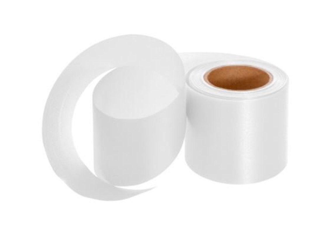 Wedding Car and Event Ribbon - 5cm X 20 Metres - White - Etsy
