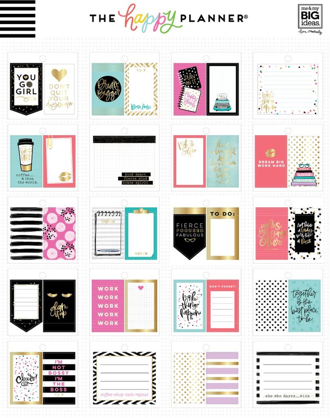 The Happy Planner Me and My Big Ideas Planner Stickers | Etsy