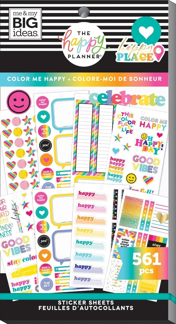 The Happy Planner Me and My Big Ideas Value Pack Stickers - Etsy