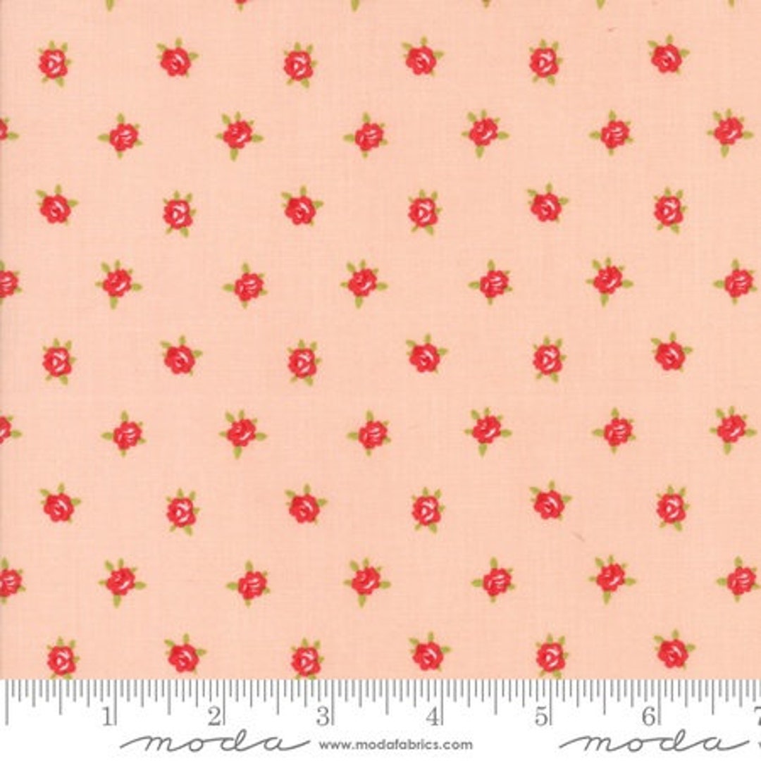 Moda Fabric Smitten Bonnie & Camille Sweetheart Blush 55178 13 50cm - Etsy