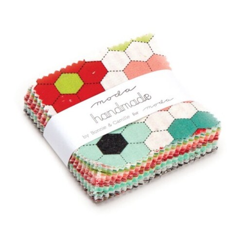 Moda Fabric Precuts Mini Charm Pack Vintage Holiday - Etsy