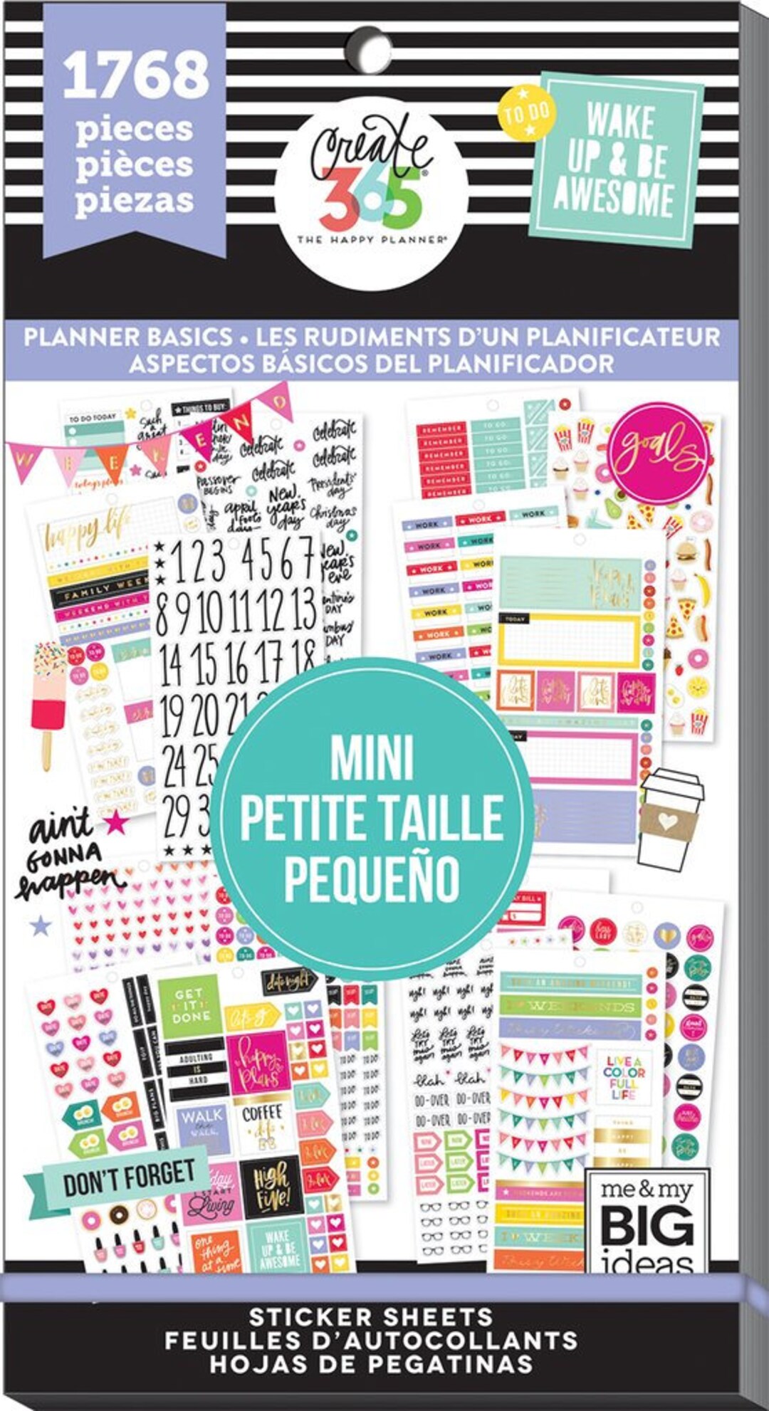 The Happy Planner - Me and My Big Ideas - Value Pack Stickers - Planner ...