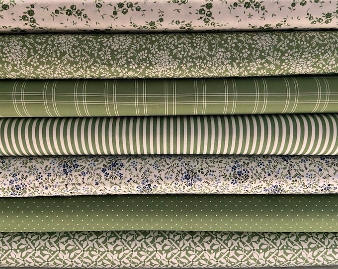 Moda Fabric - Fat Quarter Bundle - Shoreline by Camille Roskelley ...