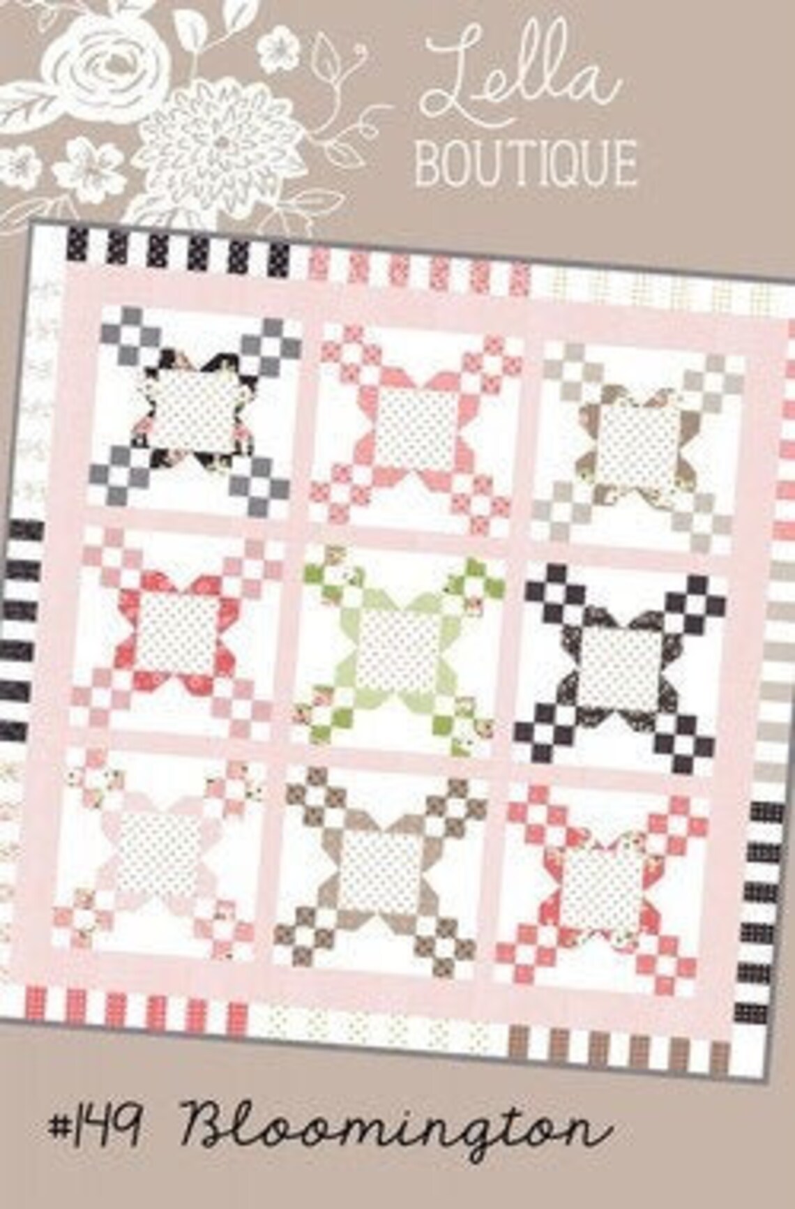 Lella Boutique - Quilt Pattern - Bloomington - Etsy
