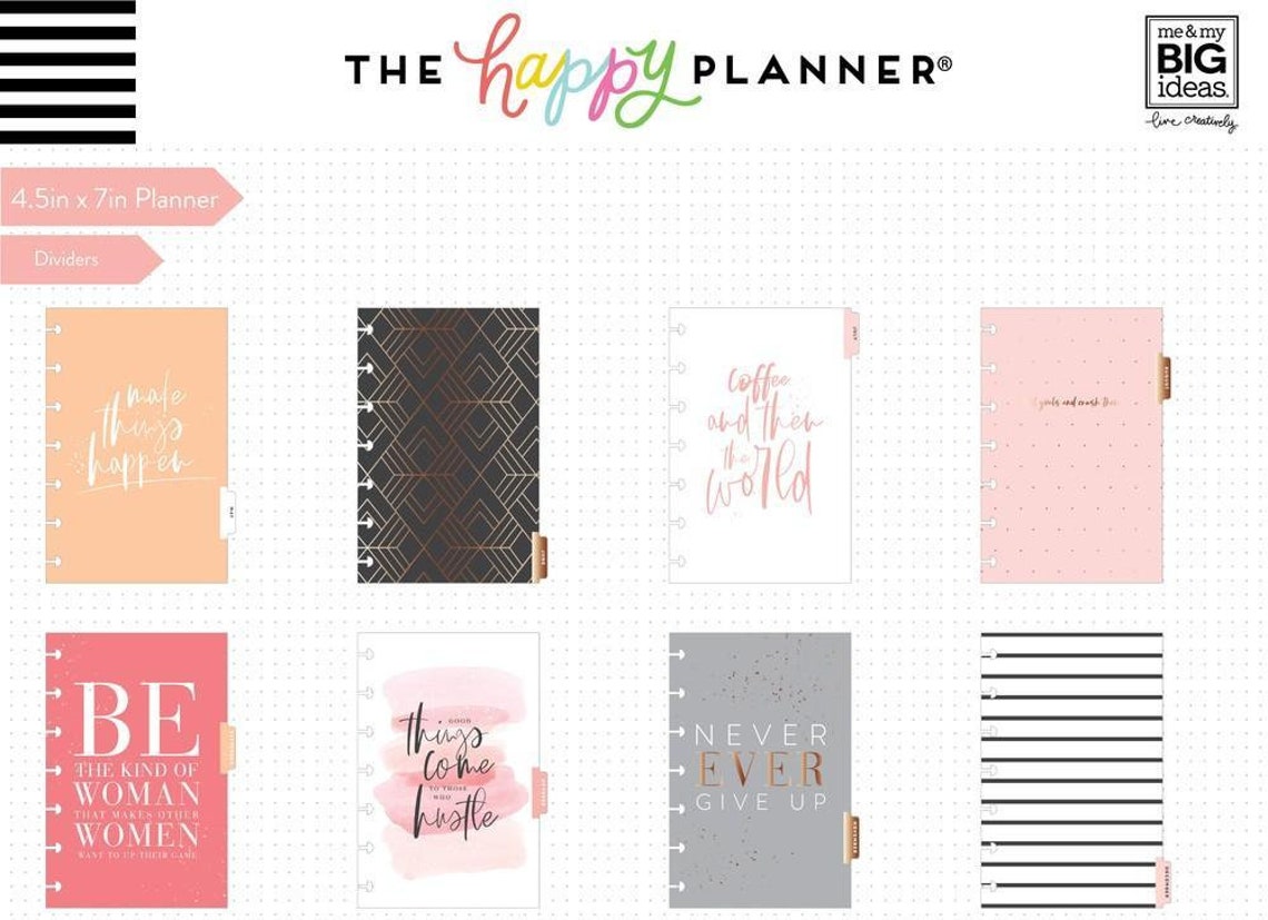Happy Planner Me and My Big Ideas 2020 Mini Happy Planner - Etsy