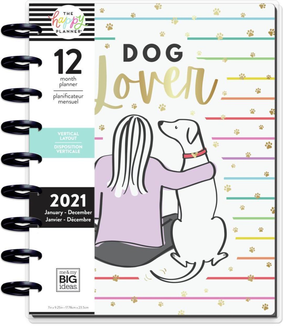 OUTDATED*** the Happy Planner - Me and My Big Ideas - 2021 Dog Lover ...