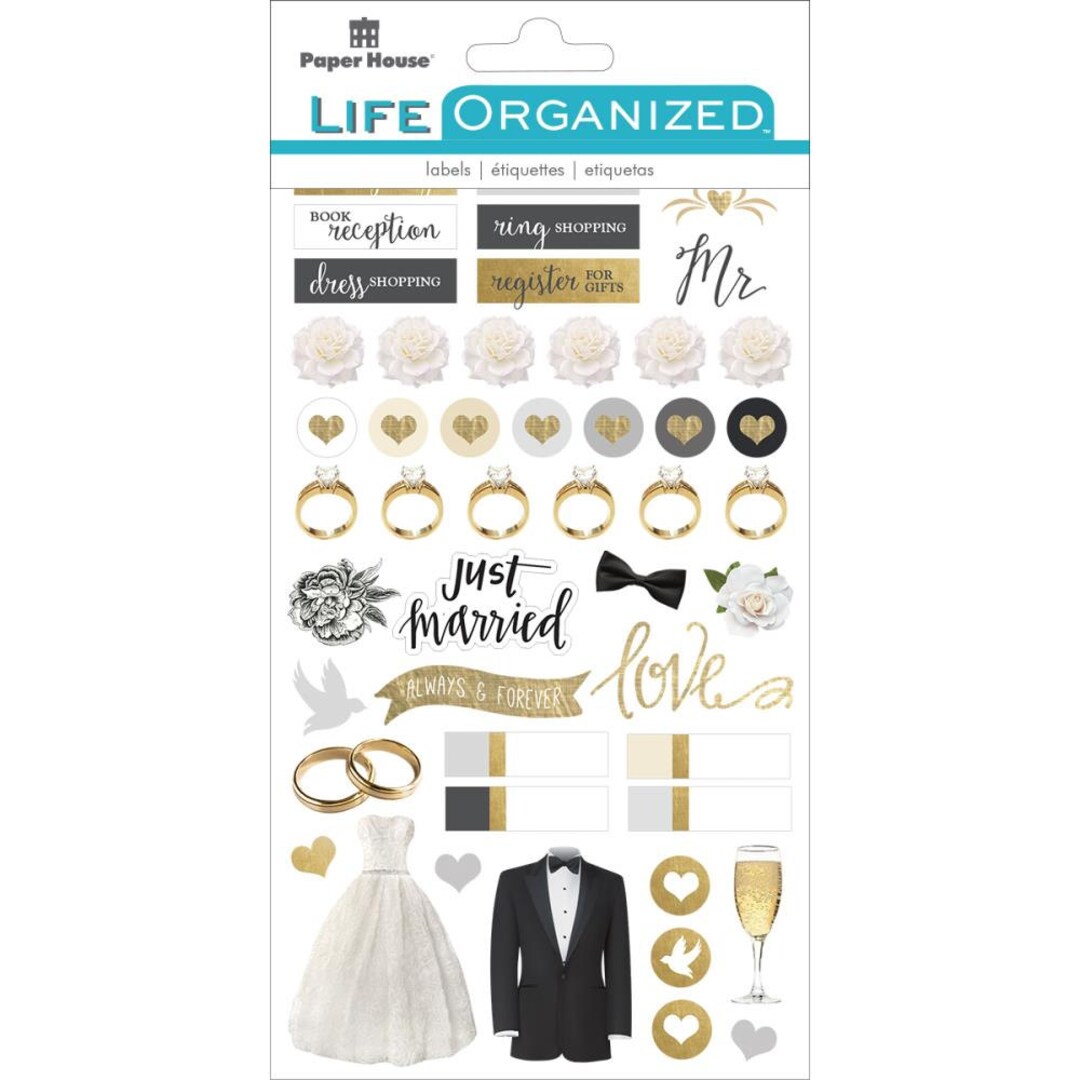 Paper House Life Organized Planner Stickers - Always and Forever ...