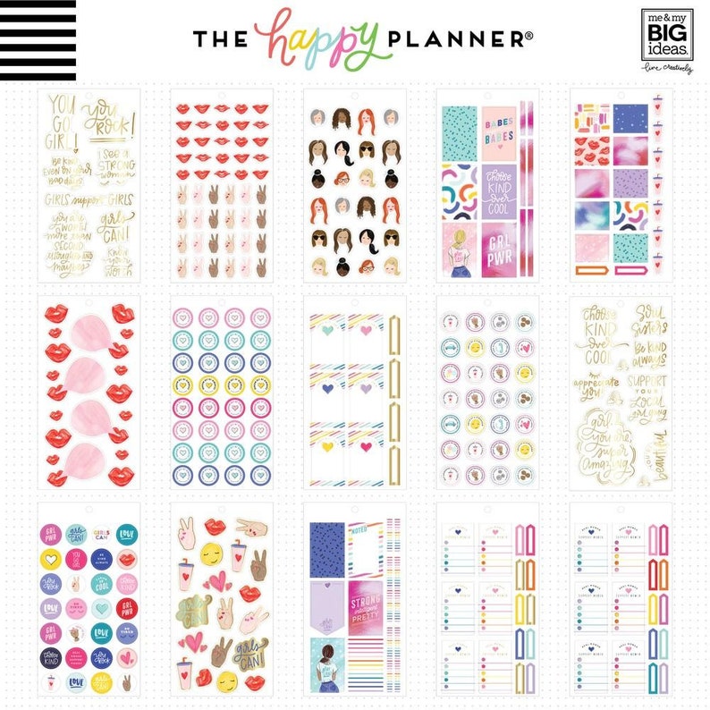 The Happy Planner - Me and My Big Ideas - Value Pack Stickers ...