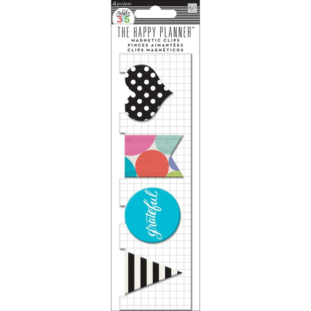 The Happy Planner - Me and My Big Ideas - Magnetic Bookmarks - Grateful ...