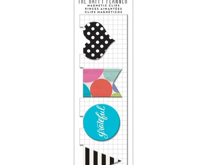 The Happy Planner - Me and My Big Ideas - Magnetic Bookmarks - Grateful ...