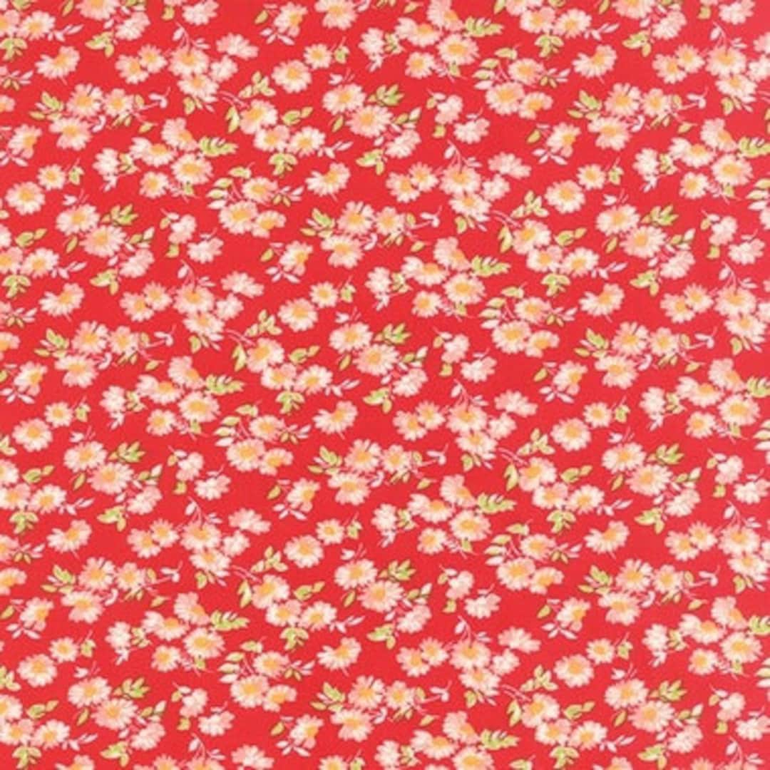 Moda Fabric - Little Ruby - Bonnie & Camille - Red #55137 11 - BOLT END ...