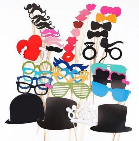 photo-booth-props-44-pieces-photobooth-wedding-party-etsy-australia