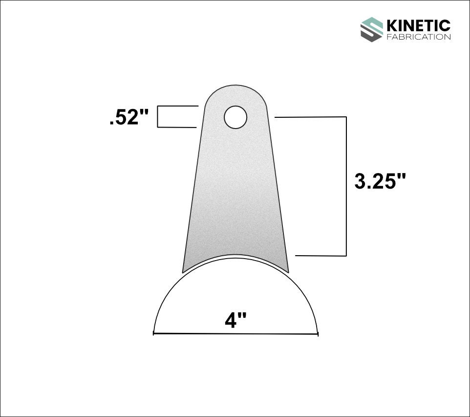 30 Axle Brackets Tab Designs, Tube Brackets, and Bolt Tabs for 2.75", 3 ...