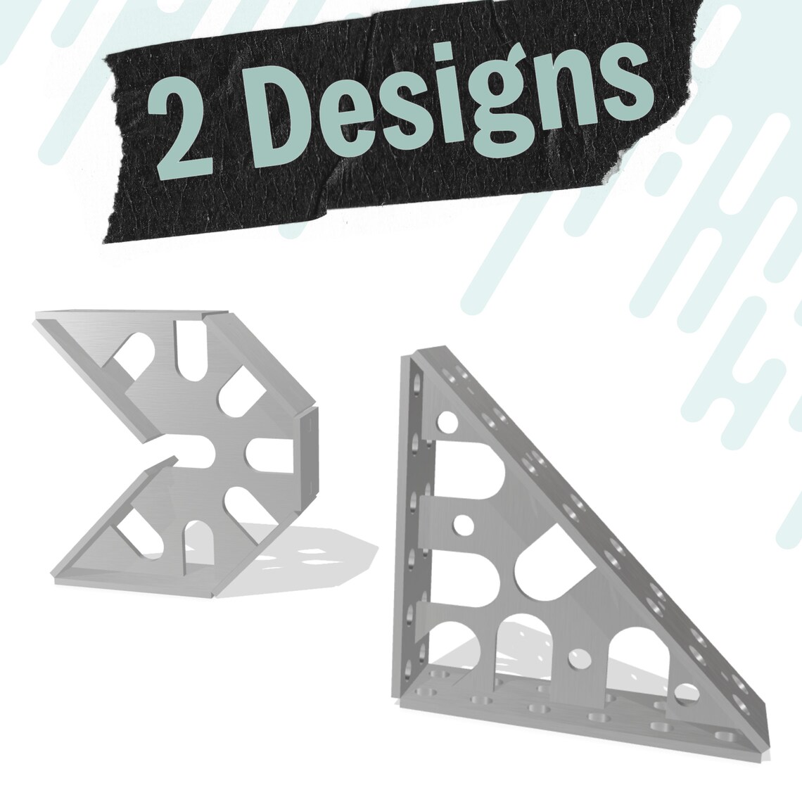 DXF Cut Files- Welding Fabrication Squares 8mm or .315" Steel - Etsy