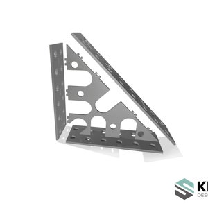 DXF Cut Files- Welding Fabrication Squares 8mm or .315" Steel - Etsy