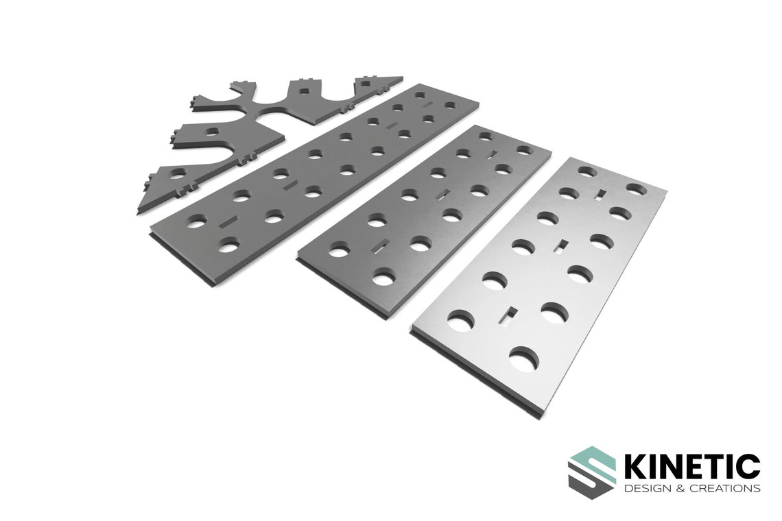 DXF Cut Files- Welding Fabrication Squares 8mm or .315" Steel - Etsy