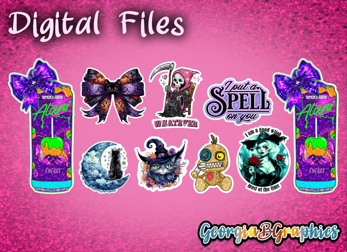 Alani-inspired Decal Sticker Pack! - Etsy