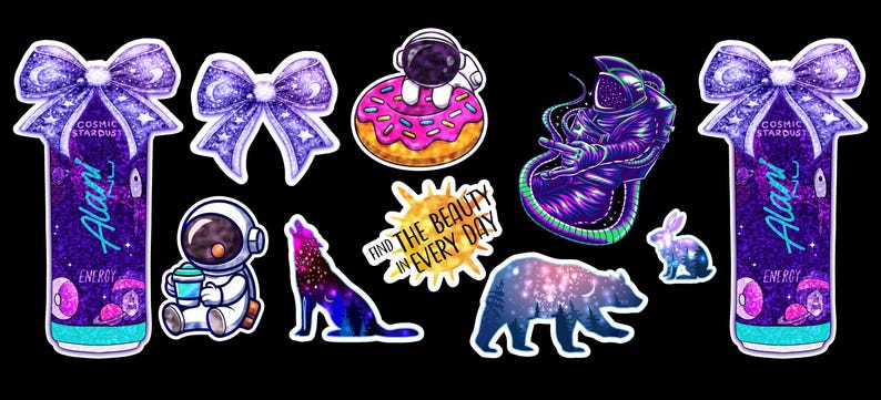 Alani Decal Sticker Pack - Etsy