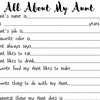 All About My Brother Printable, Brother Birthday, Sibling's Day ...