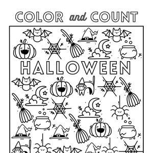 Halloween 24 Activity Pages Printable, Halloween Printable, Halloween ...