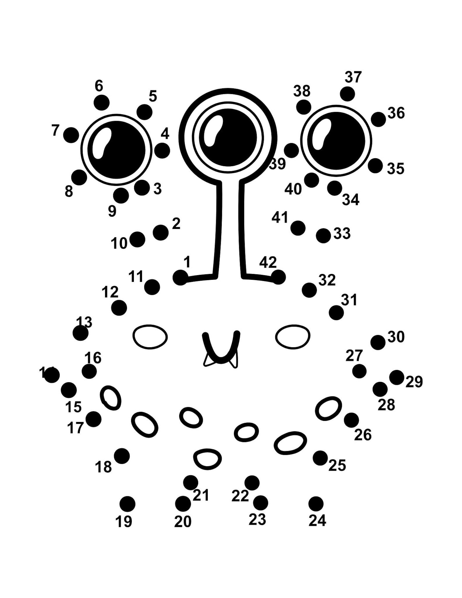 Halloween Connect the Dots, 15 Pages (PDF) - Etsy