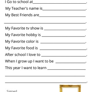 School Year Memories Digital Download, 1st Grade, 2nd Grade, 3rd Grade ...