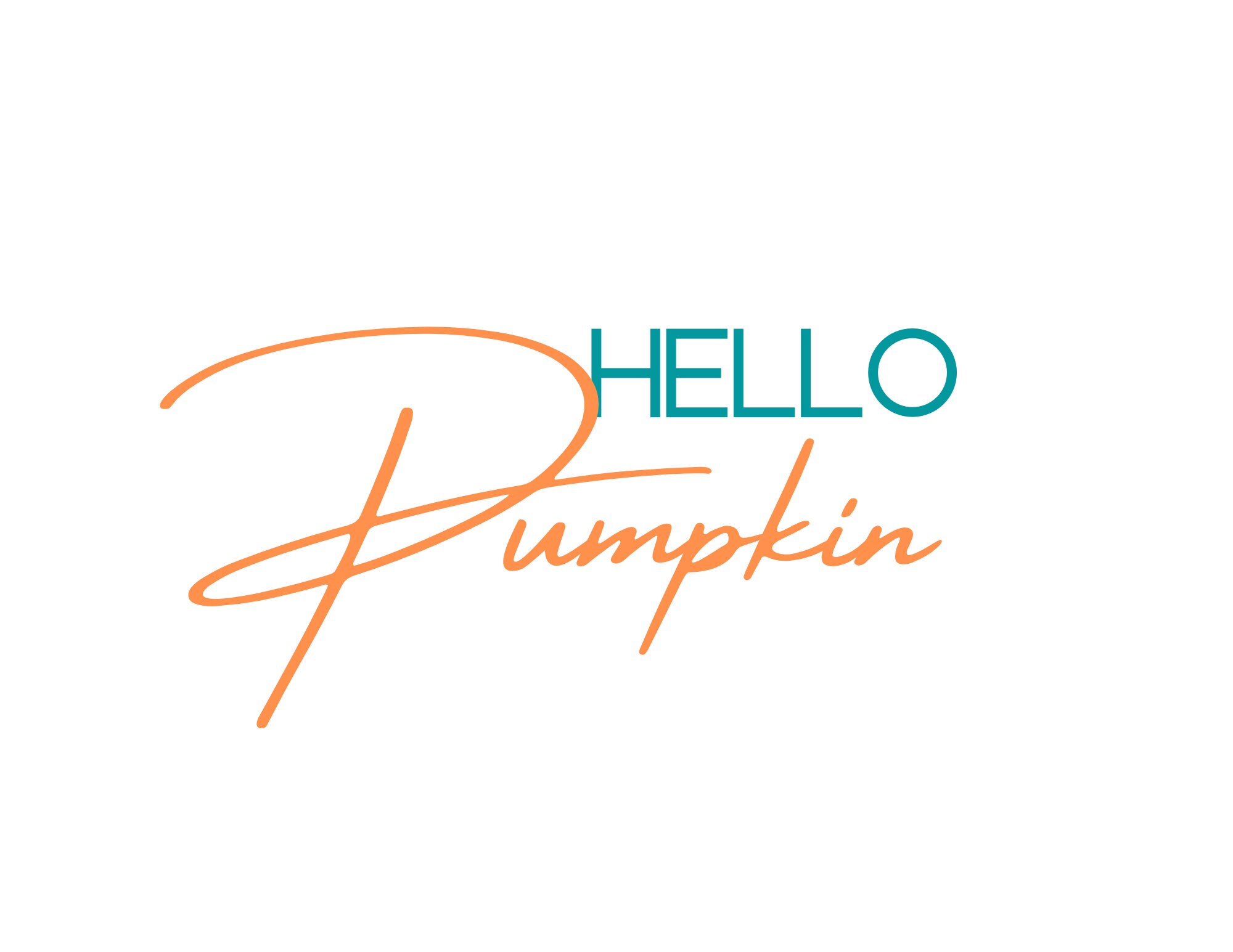 Hello Pumpkin Sign, Printable, Hello Printable, Pumpkin Printable ...