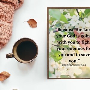 Deuteronomy Printable, Living Room Printable, Lord Powerful, My God ...