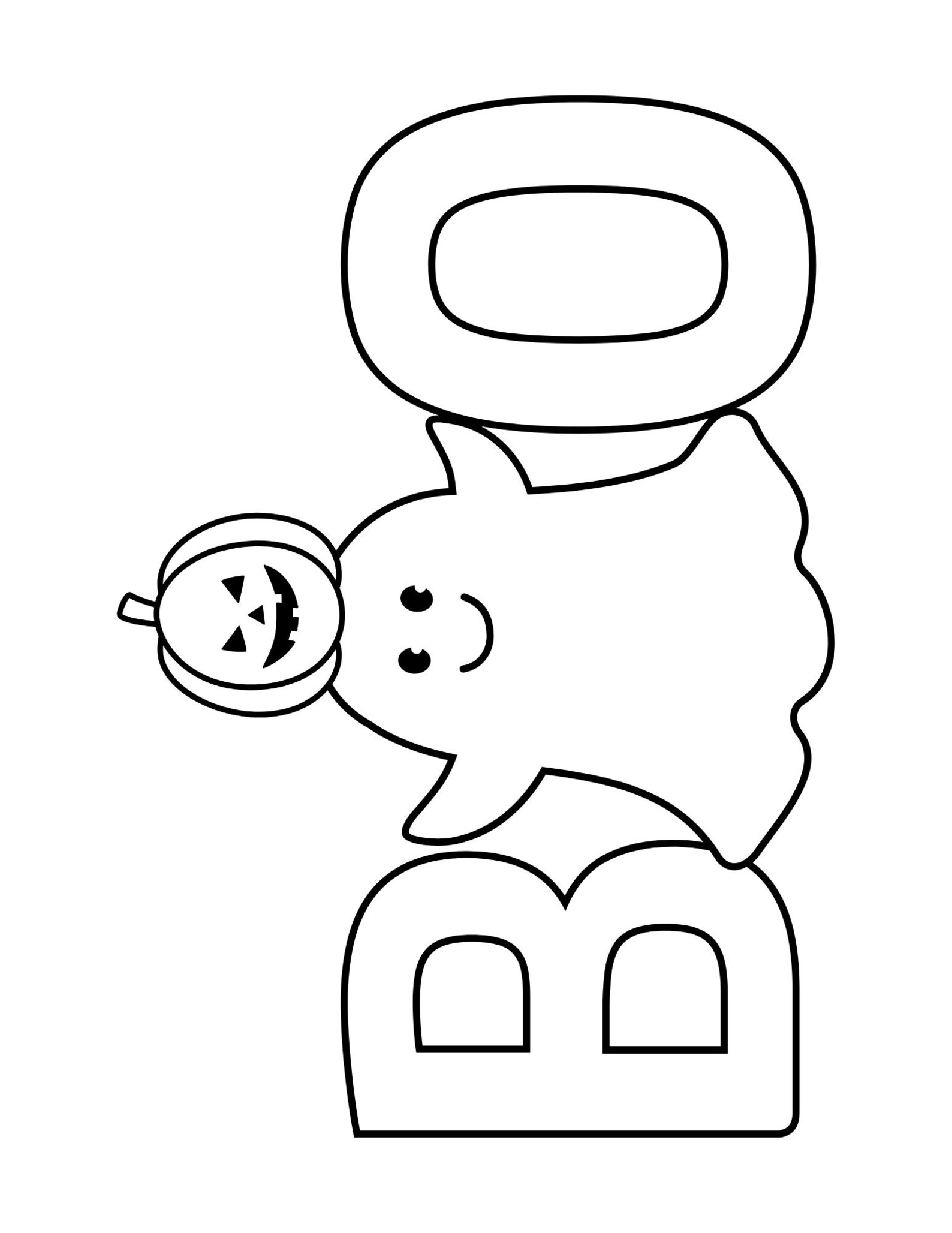 Halloween Coloring Book, 19 Pages (PDF) - Etsy