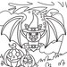 Halloween Coloring Pages:17 Printable Ghouls & Pumpkins (PDF) - Etsy