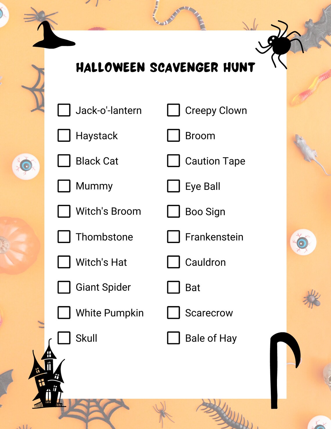 Halloween 24 Activity Pages Printable, Halloween Printable, Halloween ...