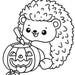 Halloween Coloring Book, 19 Pages (PDF) - Etsy
