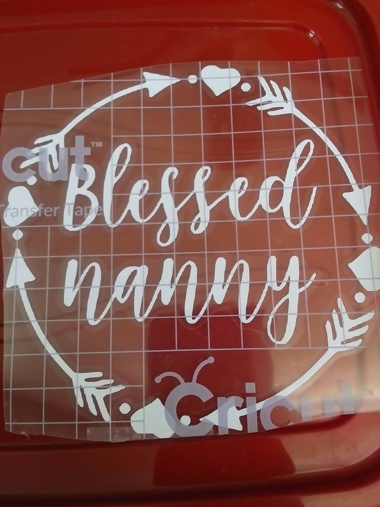 Blessed Nanny Decal - Etsy