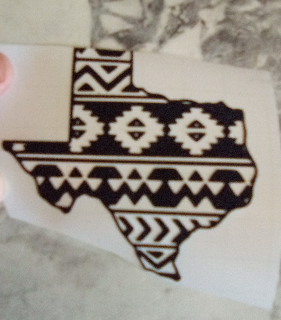 Texas Aztec Decal - Etsy