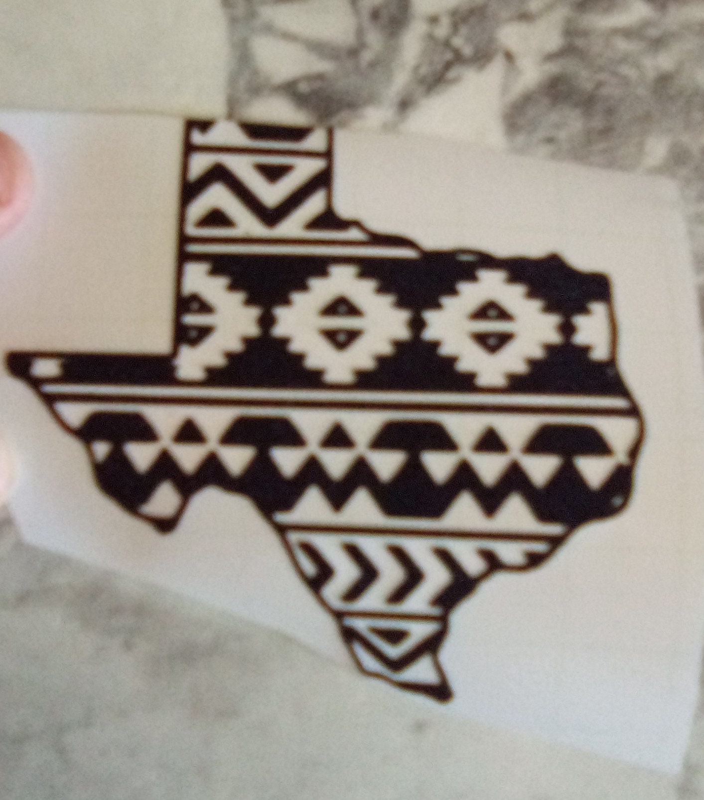 Texas Aztec Decal - Etsy
