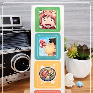 Ponyo Photobooth Sticker Sheet - Etsy