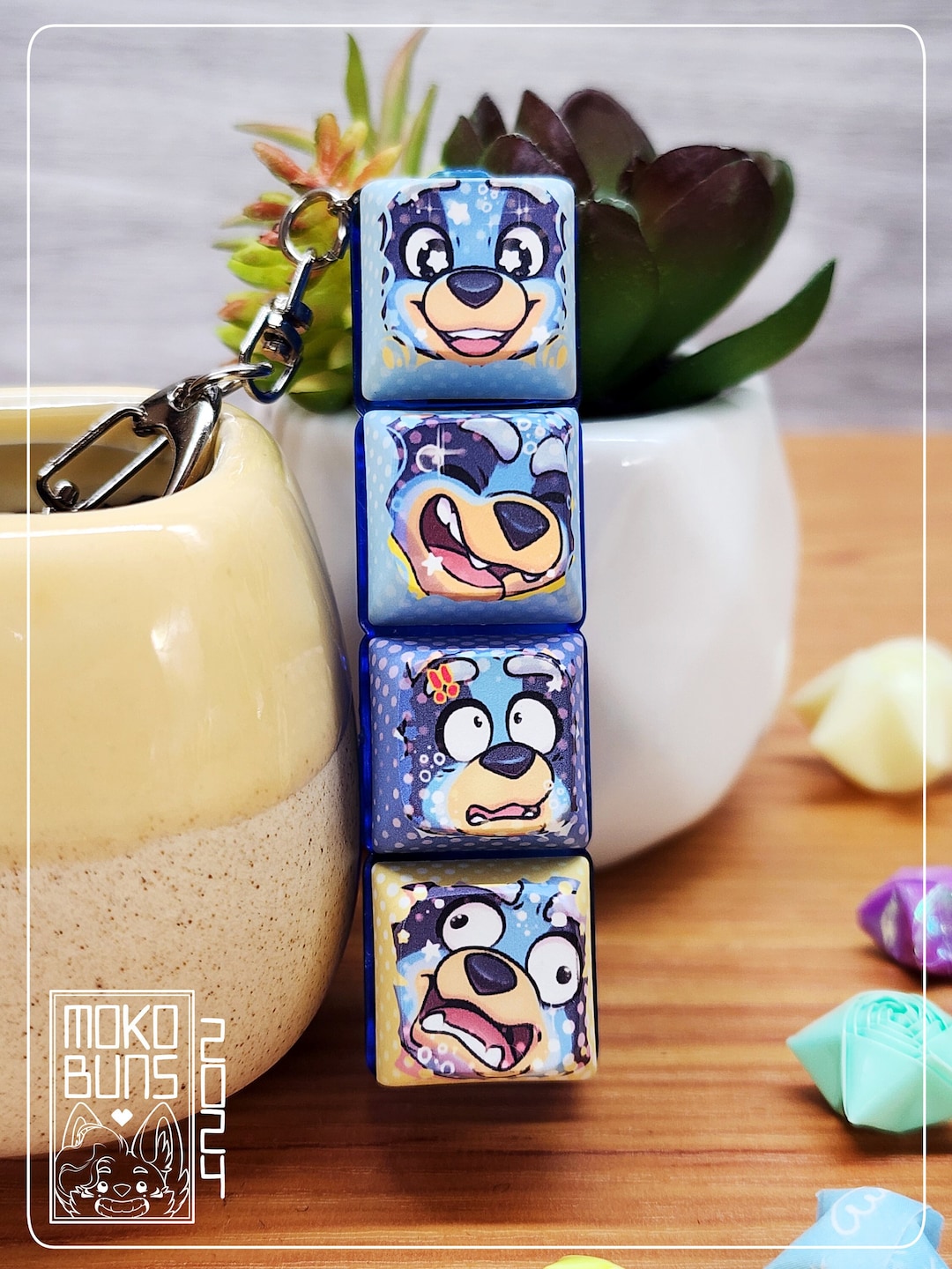 Bluey Keycap Fidget Toy - Etsy