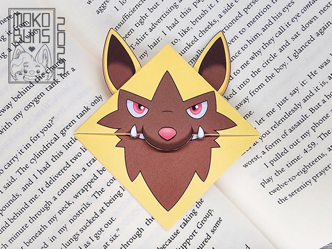 Poochyena (shiny) Bookmark - Etsy