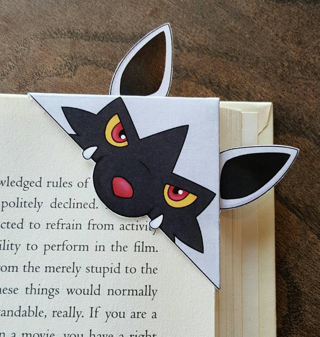 Poochyena Bookmark - Etsy