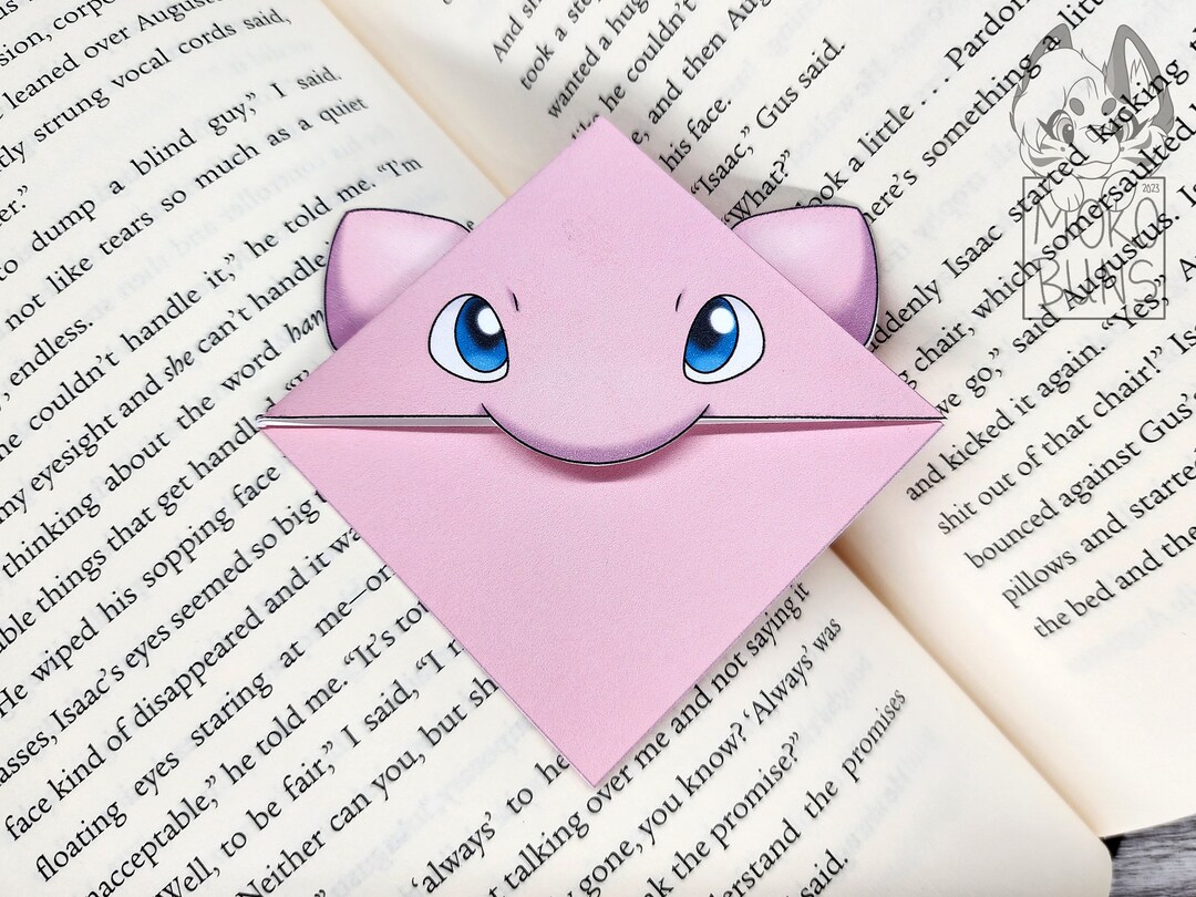 Mew Bookmark - Etsy