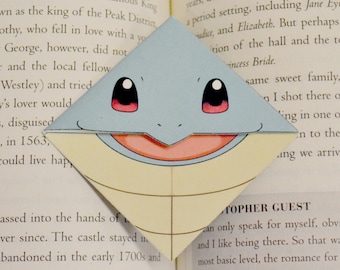 Squirtle Bookmark - Etsy