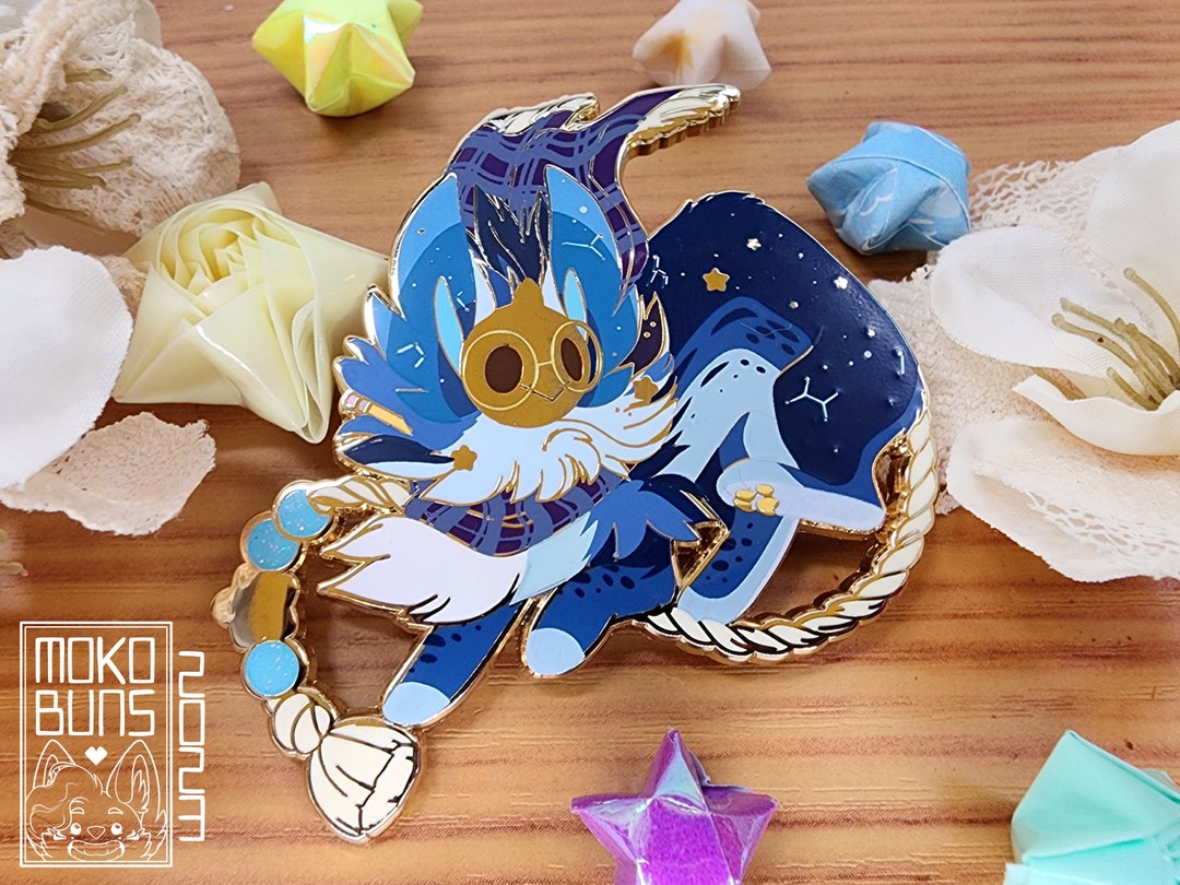 Aries Bellringer Enamel Pin - Etsy