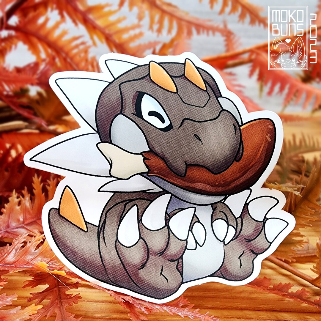 Munching Tyrunt Sticker - Etsy