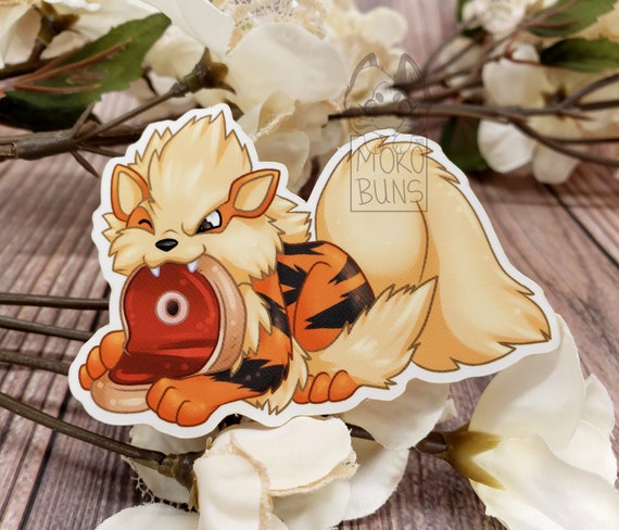 Arcanine Sticker | Etsy