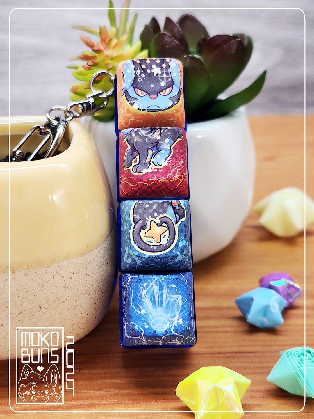 Luxray Keycap Fidget Toy - Etsy