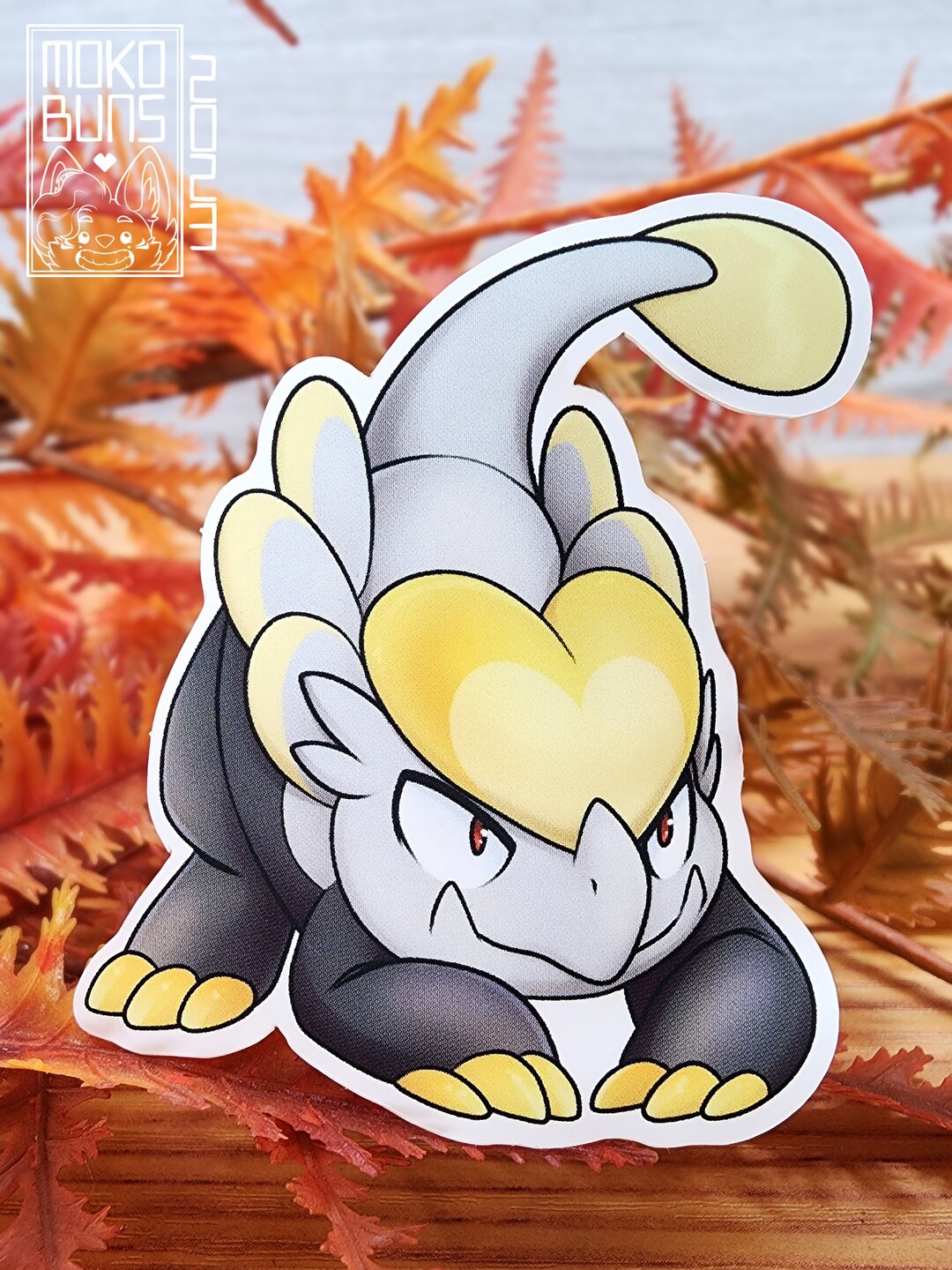 Playful Jangmo-o Sticker - Etsy