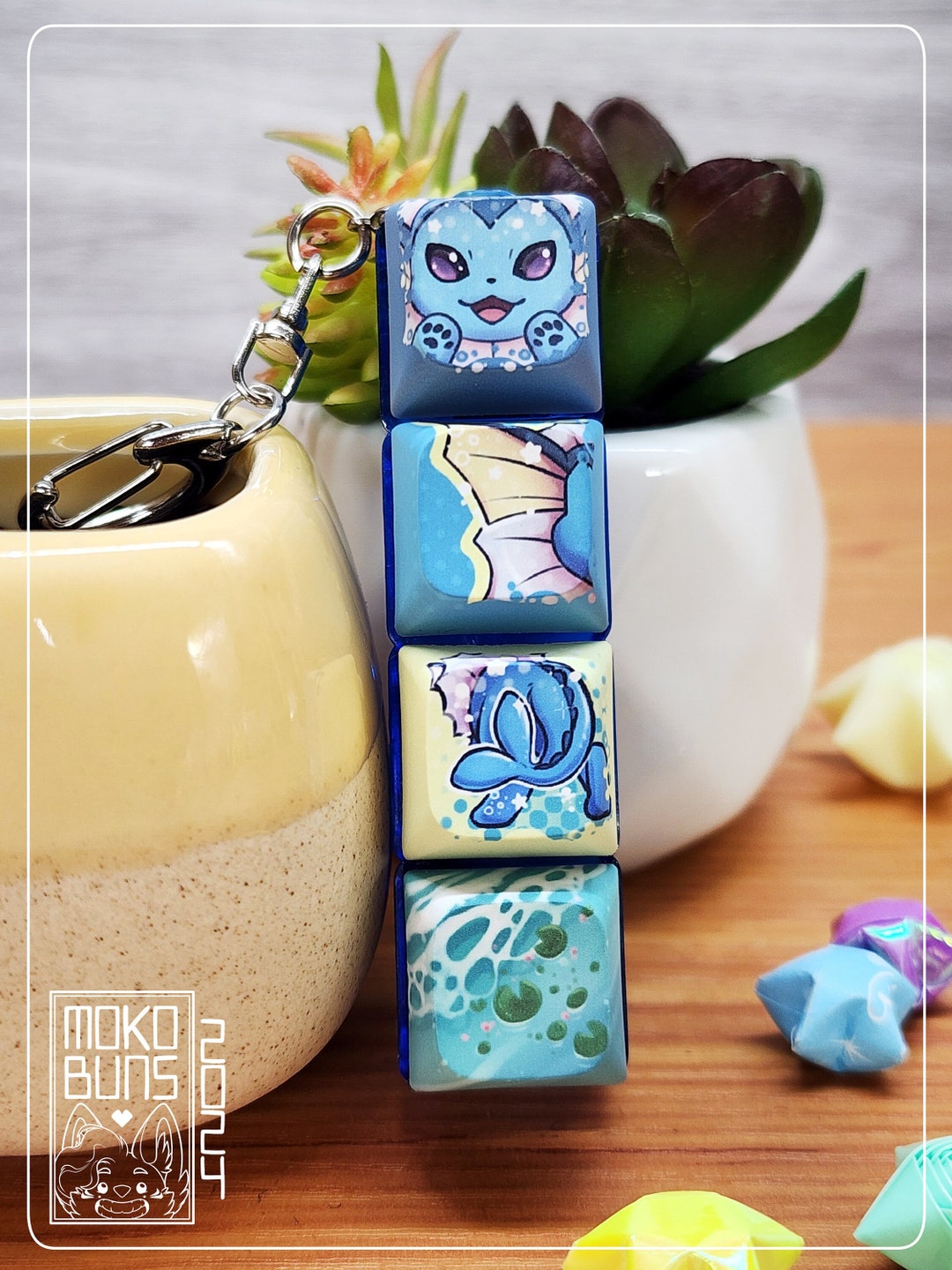 Vaporeon Keycap Fidget Toy - Etsy
